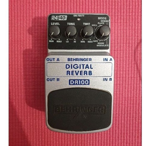 Behringer DR100 digital reverb 效果器 電吉他 | 蝦皮購物