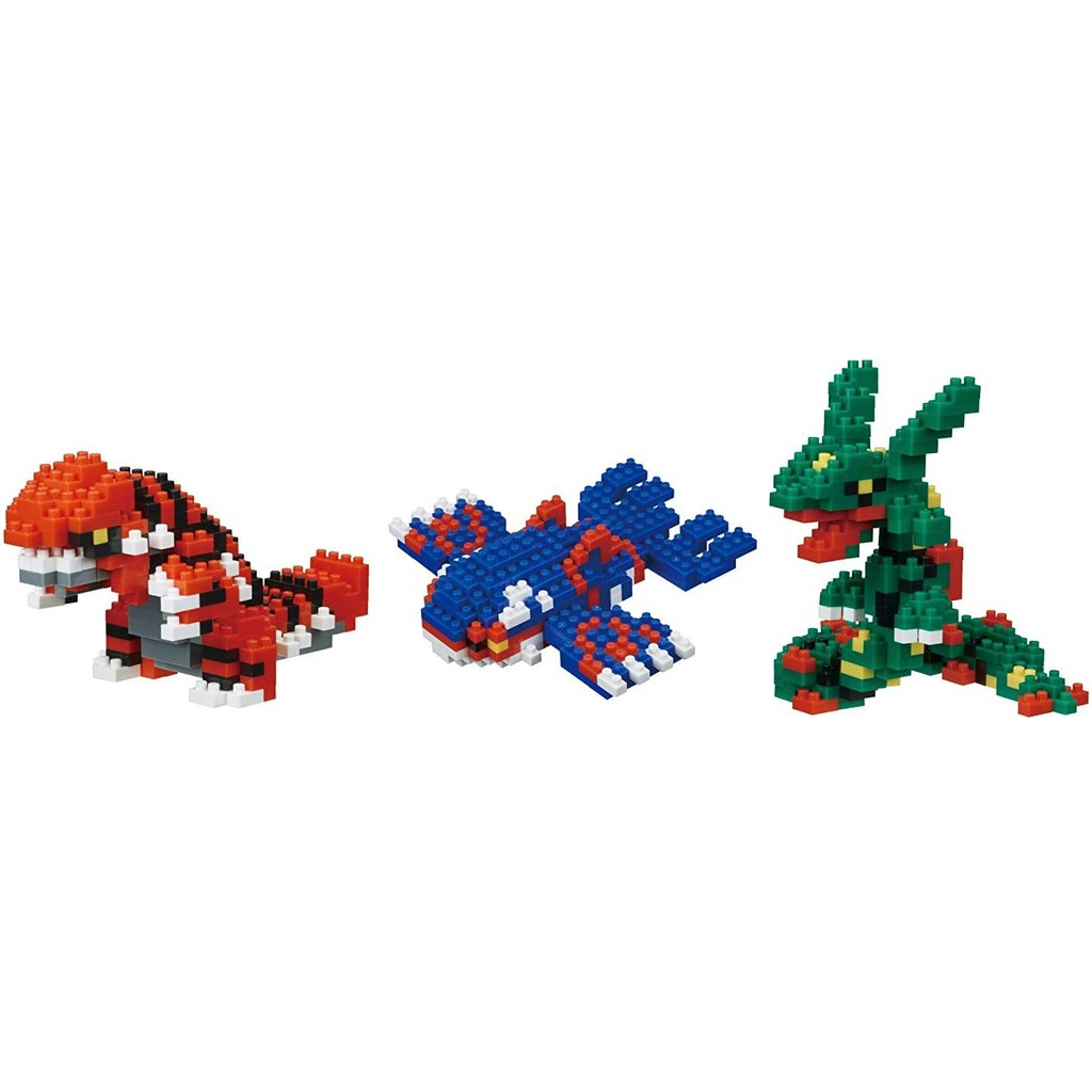 Nanoblock 迷你積木 NBPM_064 烈空座 NBPM_063 蓋歐卡 NBPM_062 固拉多 豐緣地區 | 蝦皮購物