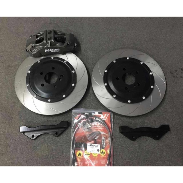 AP Racing 9660競技版 6活卡鉗一套配355浮動盤，含金屬油管，腳架，來另片 | 蝦皮購物