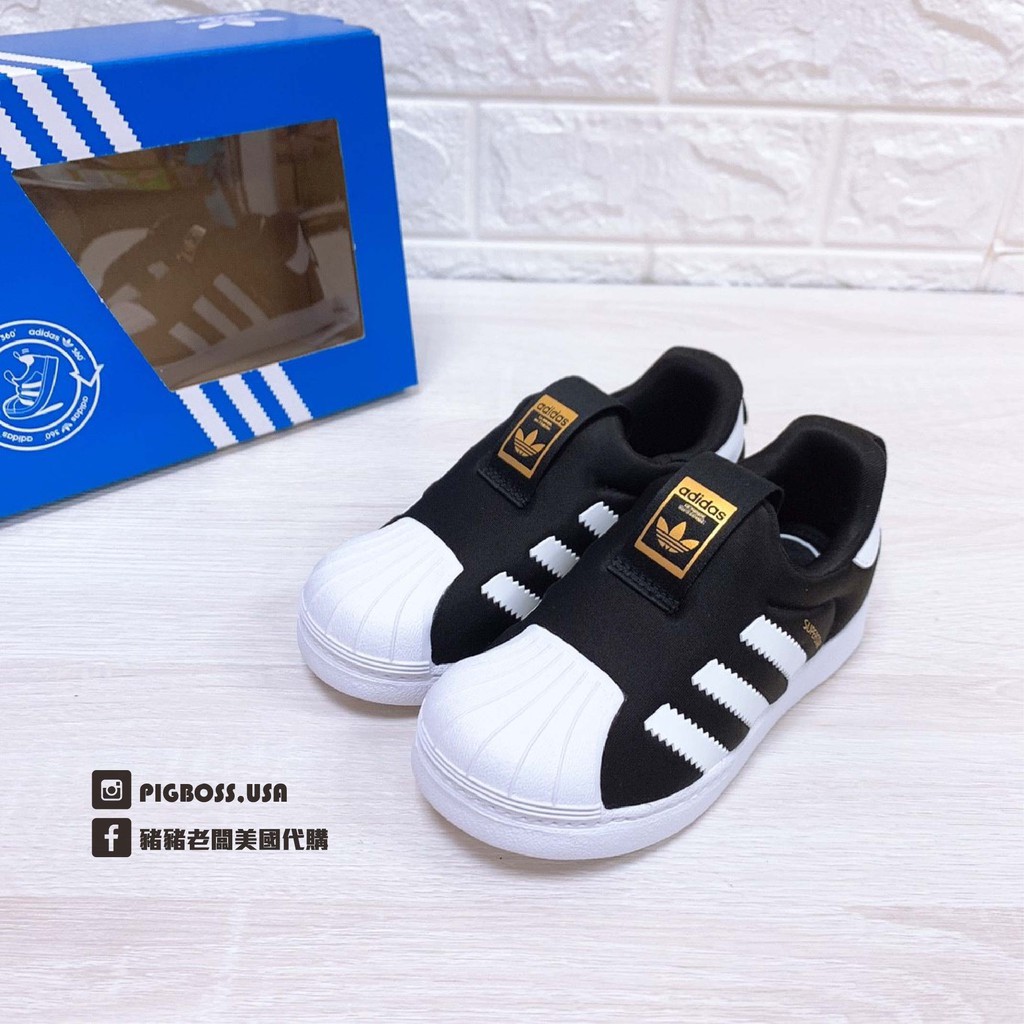 【豬豬老闆】ADIDAS ORIGINALS SUPERSTAR 360 經典 金標 小童S82711 中童S32130 | 蝦皮購物