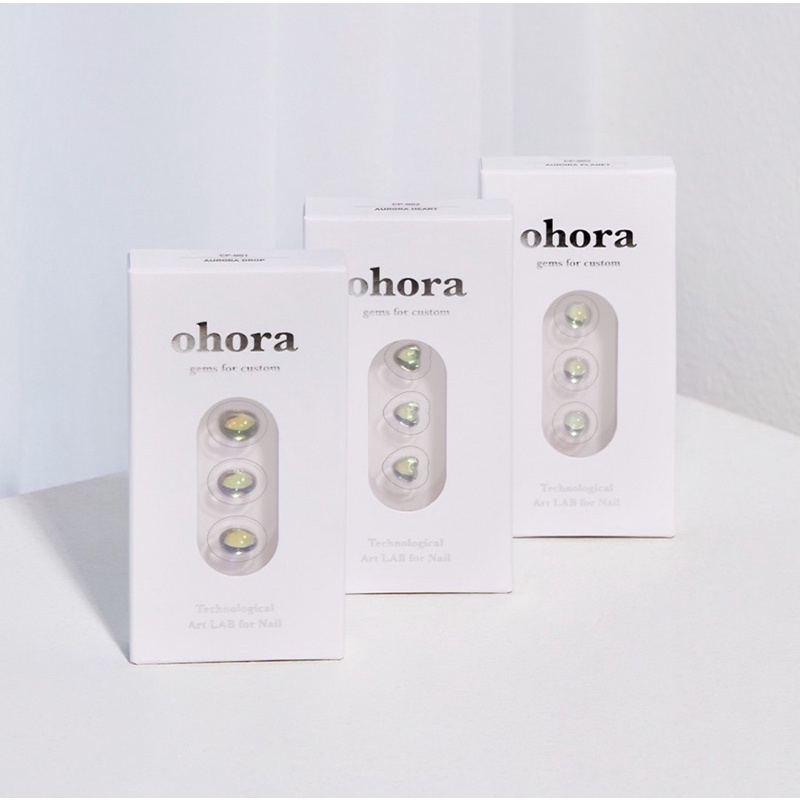 💜現貨💜🇰🇷韓國代購 ohora 指甲貼 凝膠造型 3款 | 蝦皮購物