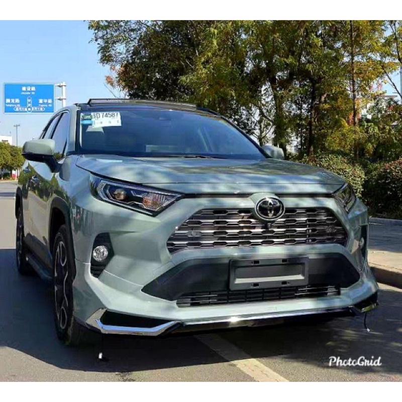 黑馬汽車精品 TOYOTA 22 RAV4 5代 小改後 類MODELLISA 空力套件 前下巴 後下巴 M版 蒙娜麗莎 | 蝦皮購物