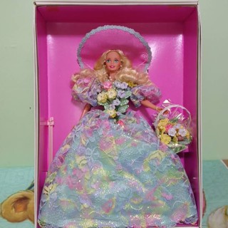 現貨 古董芭比 Enchanted Season Spring Bouquet Barbie 春天的花束 | 蝦皮購物
