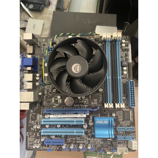 P8Q67-M DO/BM6660/DP_MB 1155主機板+cpu+記憶體 | 蝦皮購物