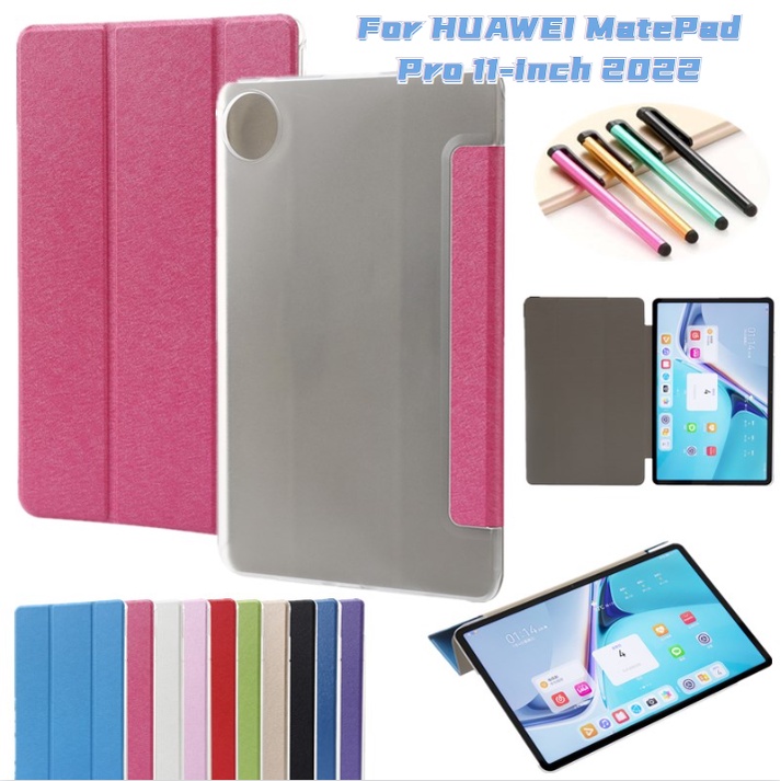 華為 適用於 HUAWEI MatePad Pro 11 英寸 2022 GOT-AL09 GOT-W29 支架防震翻蓋 | 蝦皮購物