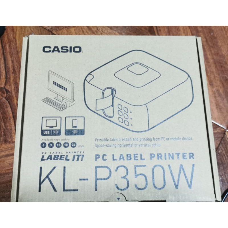CASIO 卡西歐 KL-P350W 標籤機/標誌機 | 蝦皮購物