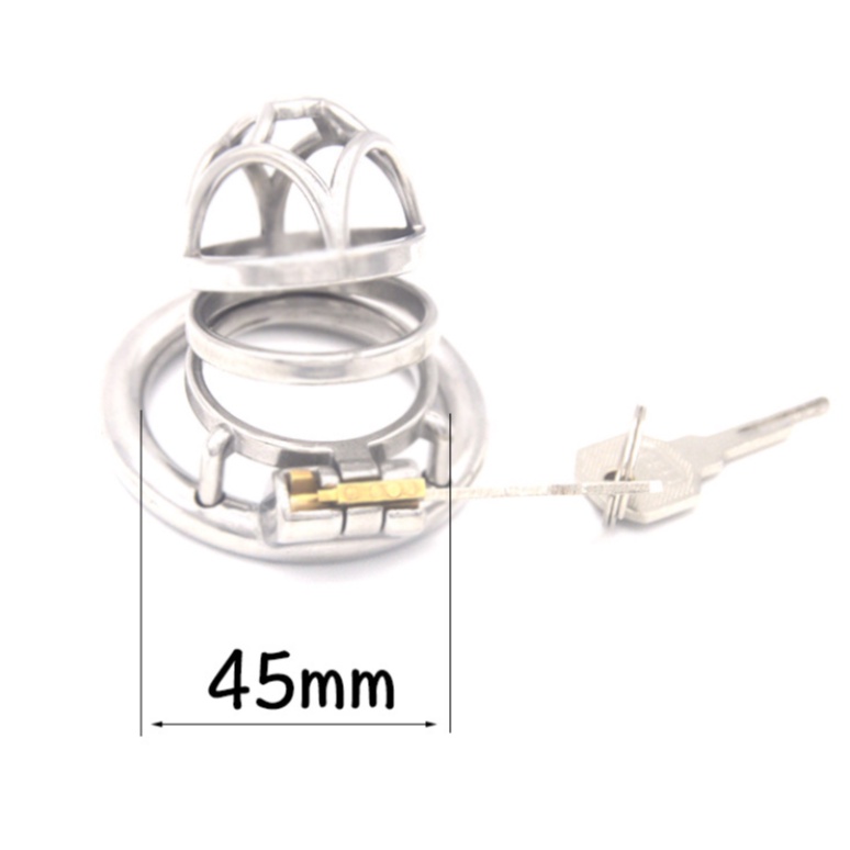 【花花18禁情趣BDSM】FRRK不鏽鋼CB貞操鎖 陰莖束縛 調教 防勃起出軌禁慾 透氣鳥籠 CB6000 | 蝦皮購物