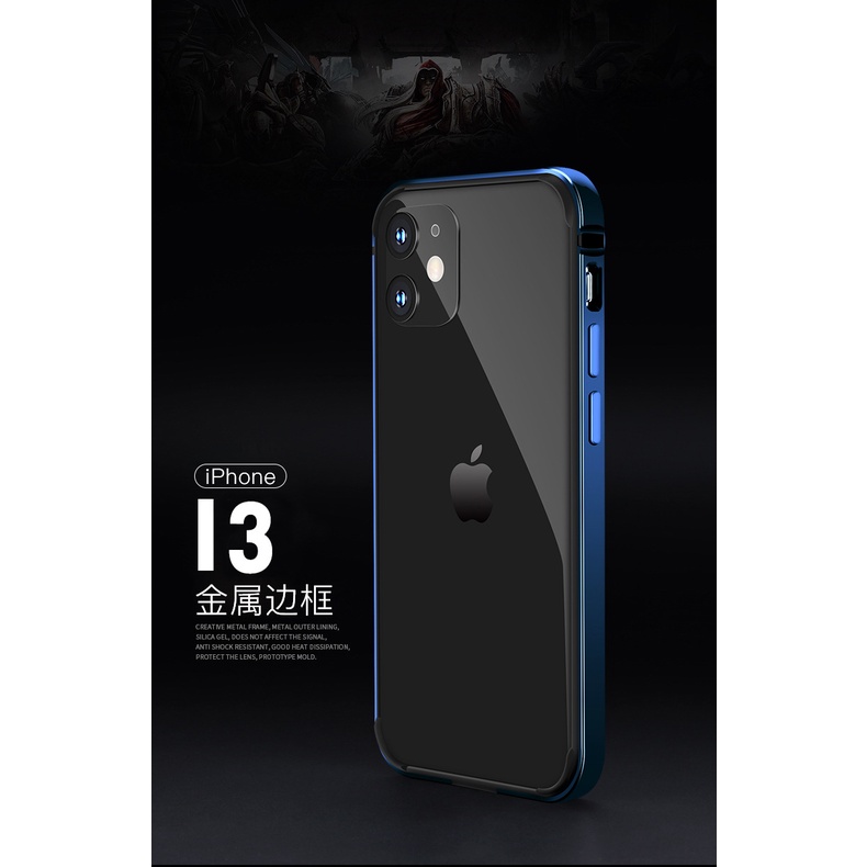 金屬邊框 第五代 iphone 14 13 MINI PRO MAX TPU 金屬邊框 防摔 金屬殼 手機殼 保護殼 | 蝦皮購物