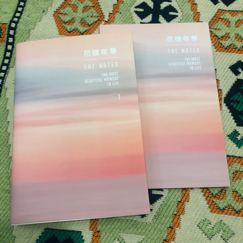 BTS 花樣年華 The Notes 1 概念書 英文版 含預購特典筆記本 | 蝦皮購物