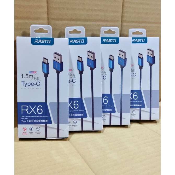 RASTO Type-C 鋁合金編織充電線1.5m | 蝦皮購物