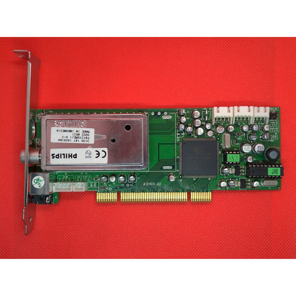 內接類比電視卡Internal PCI TV tuner card (PAL歐規系統) | 蝦皮購物