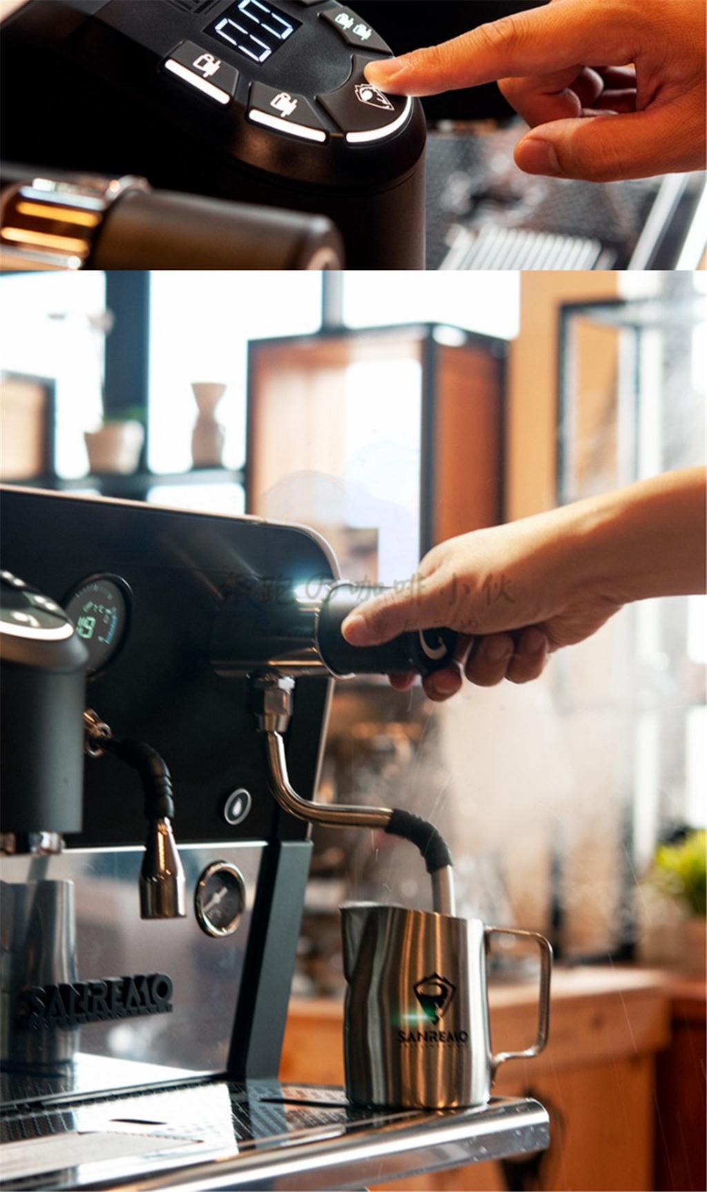 SANREMO F18 SB / F18 雙孔營業用咖啡機 220V 半自動 咖啡機 節能 咖啡廳 拉花大賽指定機 咖啡 | 蝦皮購物