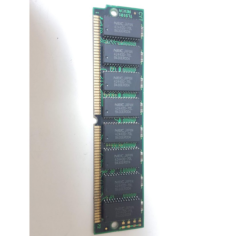 古董記憶體 FPM RAM 72Pin 4M 1支 | 蝦皮購物