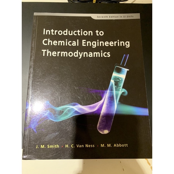 Introduction to chemical engineering thermodynamics 原文書 | 蝦皮購物