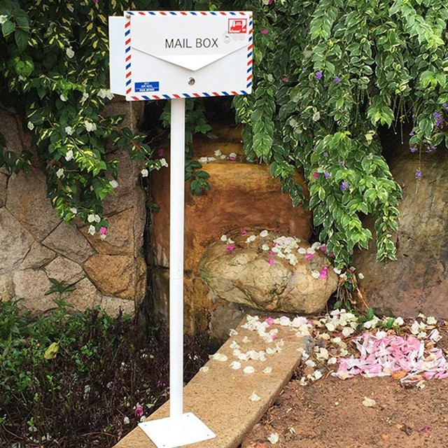 居家生活用品 MAIL BOX個性化信箱郵箱郵筒報紙箱(立杆式)I54 | 蝦皮購物