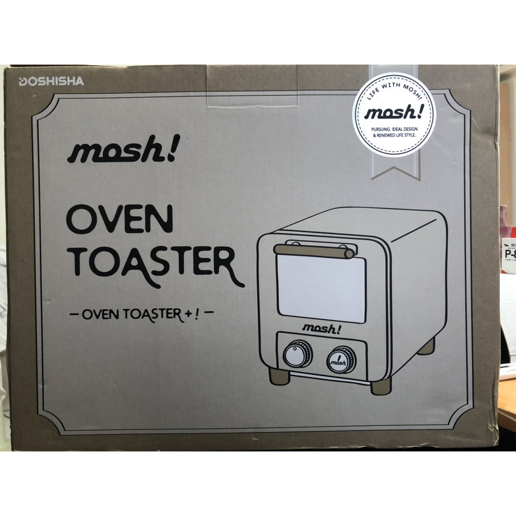 現貨 宅配免運 「grace小日子美。力專賣店」 日本mosh!電烤箱 M-OT1 IV 象牙白/咖啡棕佳醫原廠 | 蝦皮購物