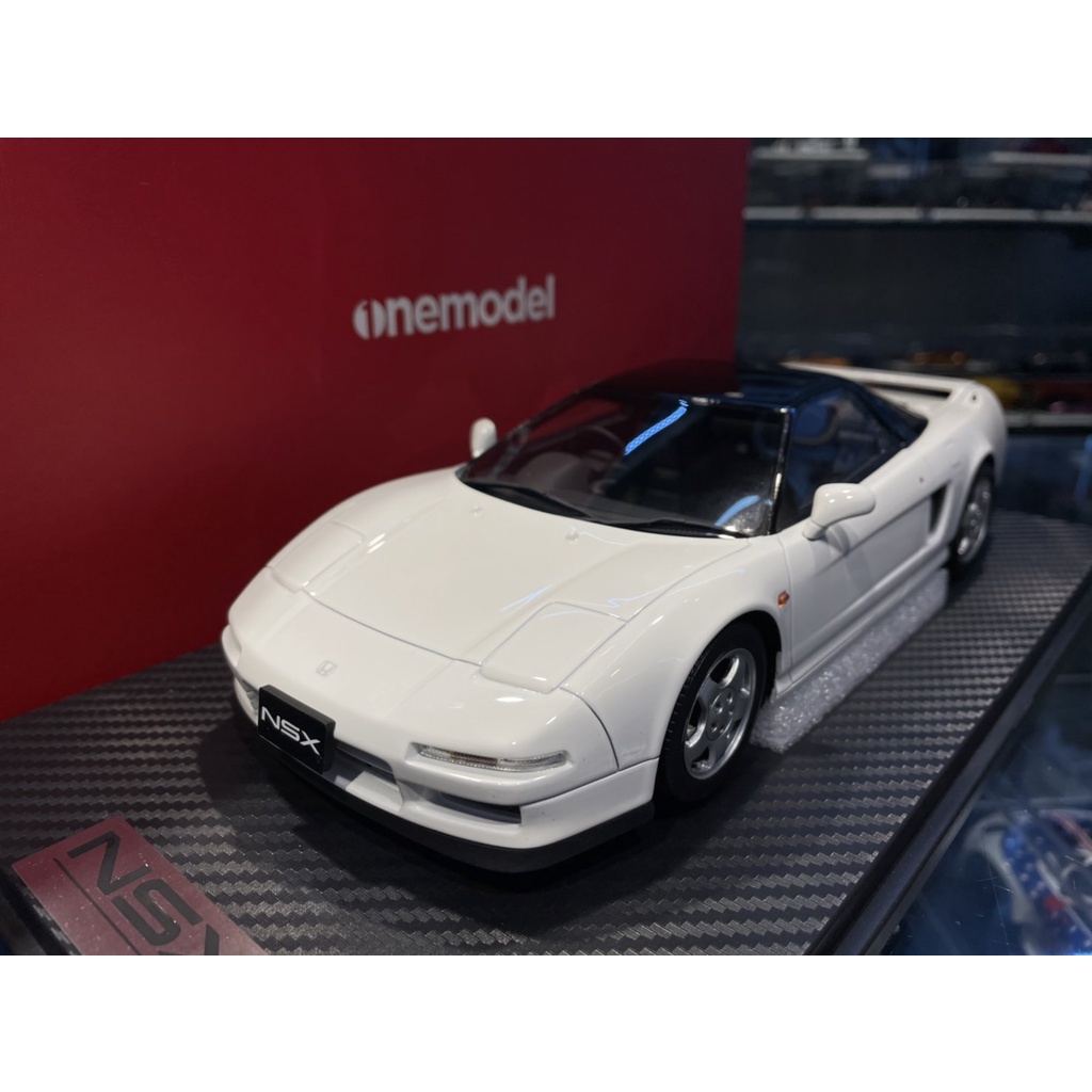 吉華科技@ 1/18 OneModel HONDA NSX NA1 白色 | 蝦皮購物