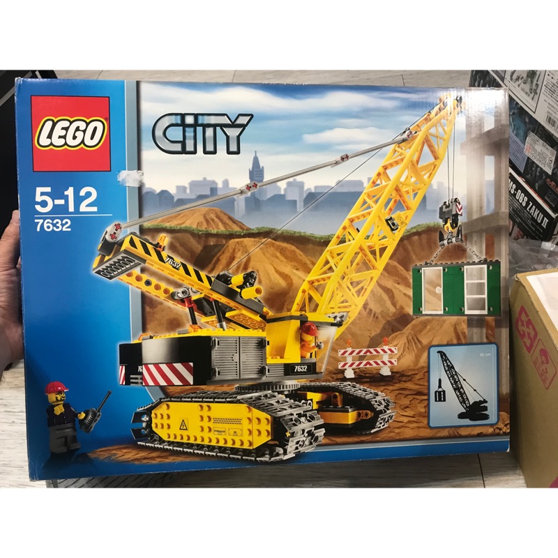 已組裝 樂高LEGO 7632履帶式起重機 吊車 絕版 公司貨 | 蝦皮購物