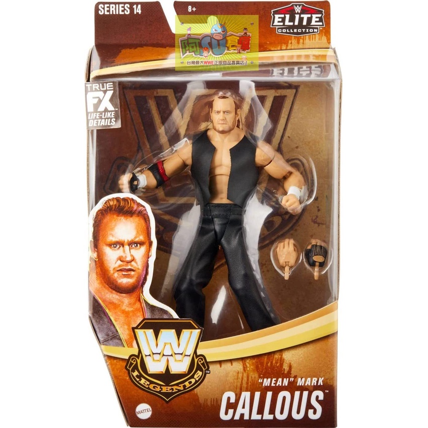☆阿Su倉庫☆WWE摔角 Mean Mark Callous Legends Elite 初代Undertaker造型 | 蝦皮購物