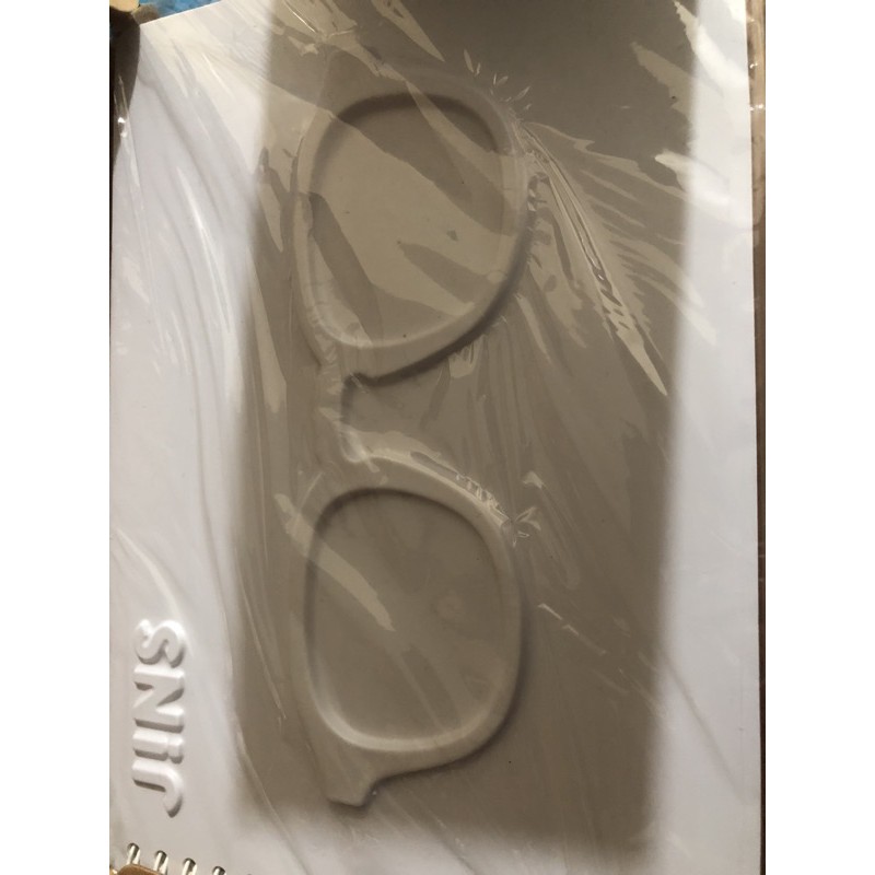 jins立體眼鏡封面空白筆記本全新 | 蝦皮購物