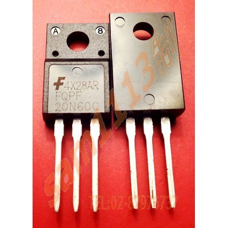 113電晶體 FQPF20N60C TO-220F FAIRCHILD 15A 60V 場效 N MOSFET >5個 | 蝦皮購物