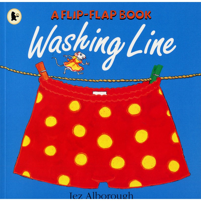 WASHING LINE｜英文故事繪本【麥克兒童外文書店】 | 蝦皮購物