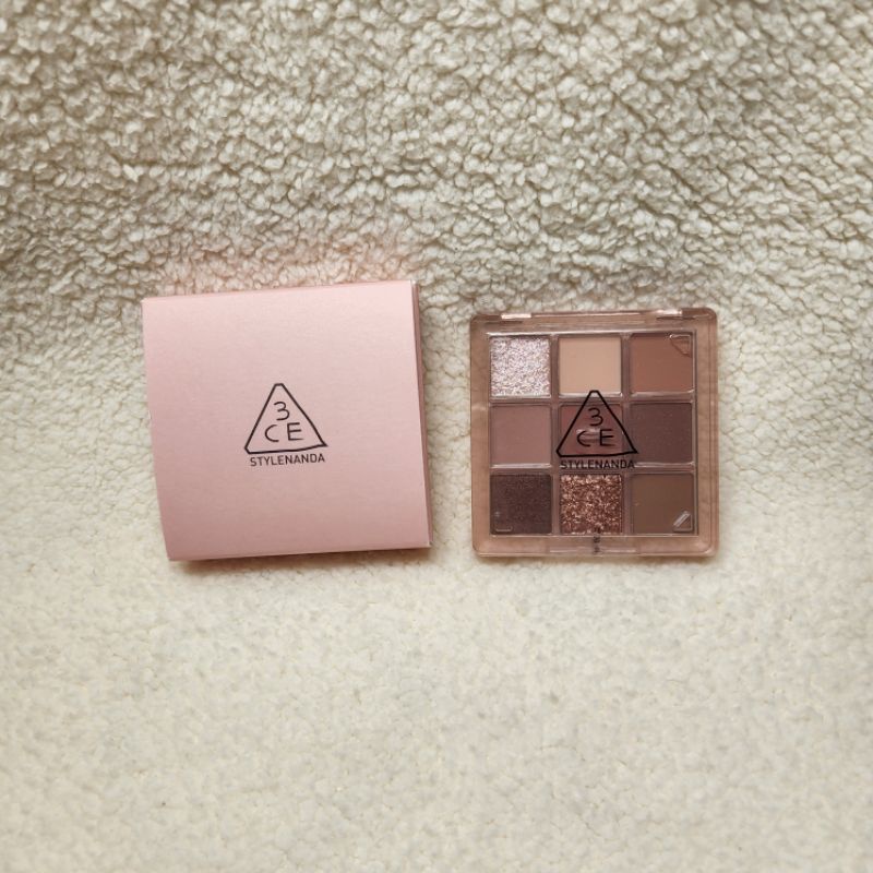 3CE 九色紛呈眼影盤 Multi Eye Color Palette 8.5g #SOME DEF 芋艿玫瑰 | 蝦皮購物