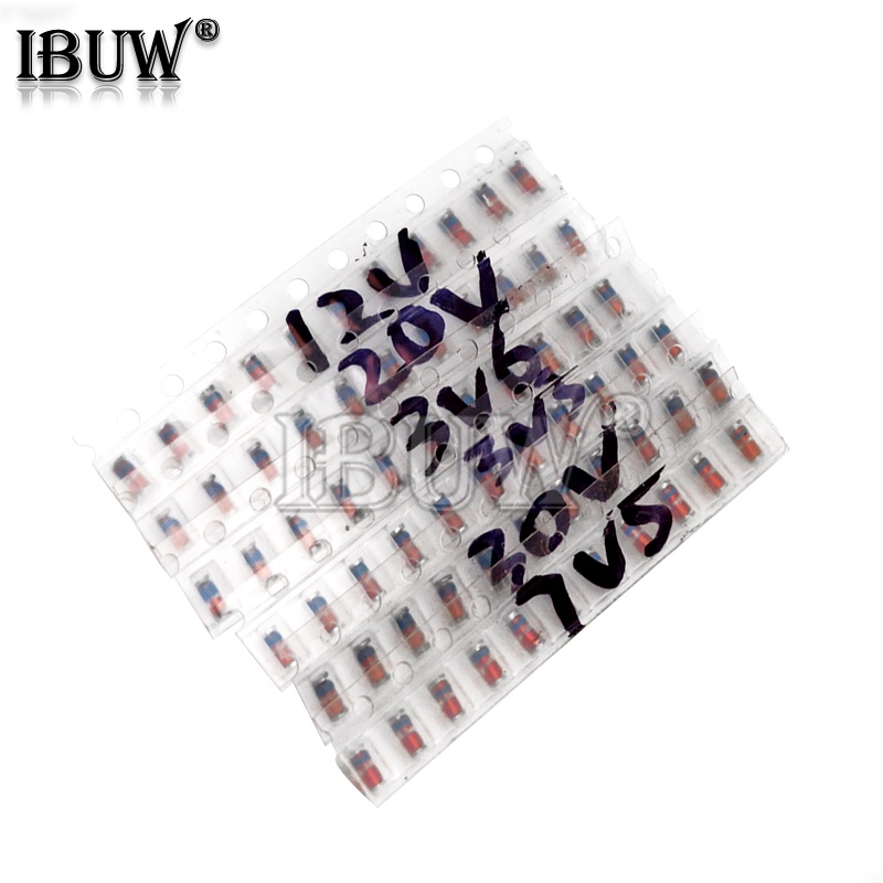 Ll34 SMD 穩壓二極管配套套件 1/2W 2.7V-30V 和 LL4148 15 值 *10pcs=150pcs | 蝦皮購物