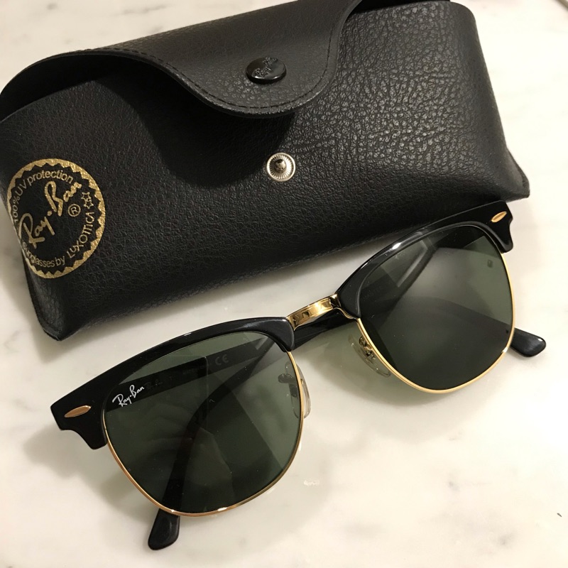 Ray-Ban THE ICONS CLUBMASTER 雷朋 BR3016 W0365 精典墨鏡 | 蝦皮購物