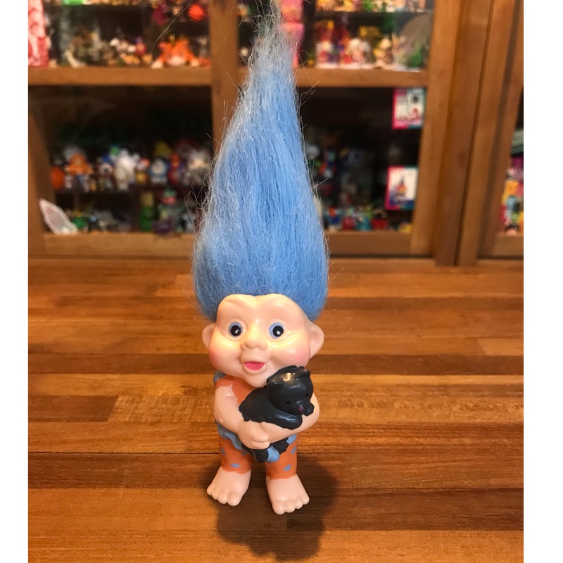 Applause magic troll doll trolls 醜娃 巨魔娃娃 幸運小子 魔髮精靈 古董玩具 絕版 | 蝦皮購物
