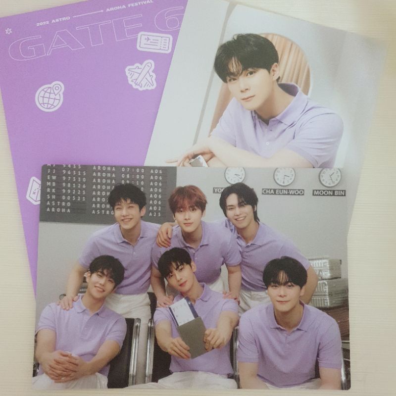 ASTRO 文彬 歡迎包 歡迎組 墊板 海報 AAF GATE6 官方 周邊 MJ JINJIN 銀優 ROCKY 產賀 | 蝦皮購物