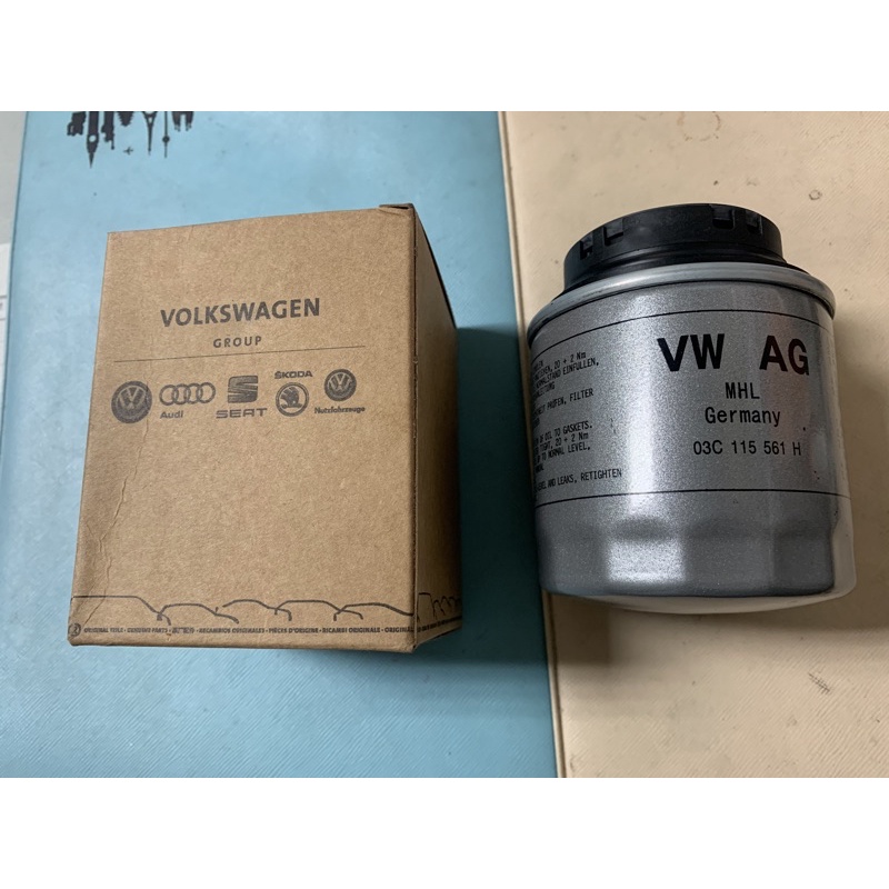 Tiguan/Touran/CADDY/POLO/YETI/FABIA/GOLF 原廠機油芯（W712/90=94) | 蝦皮購物
