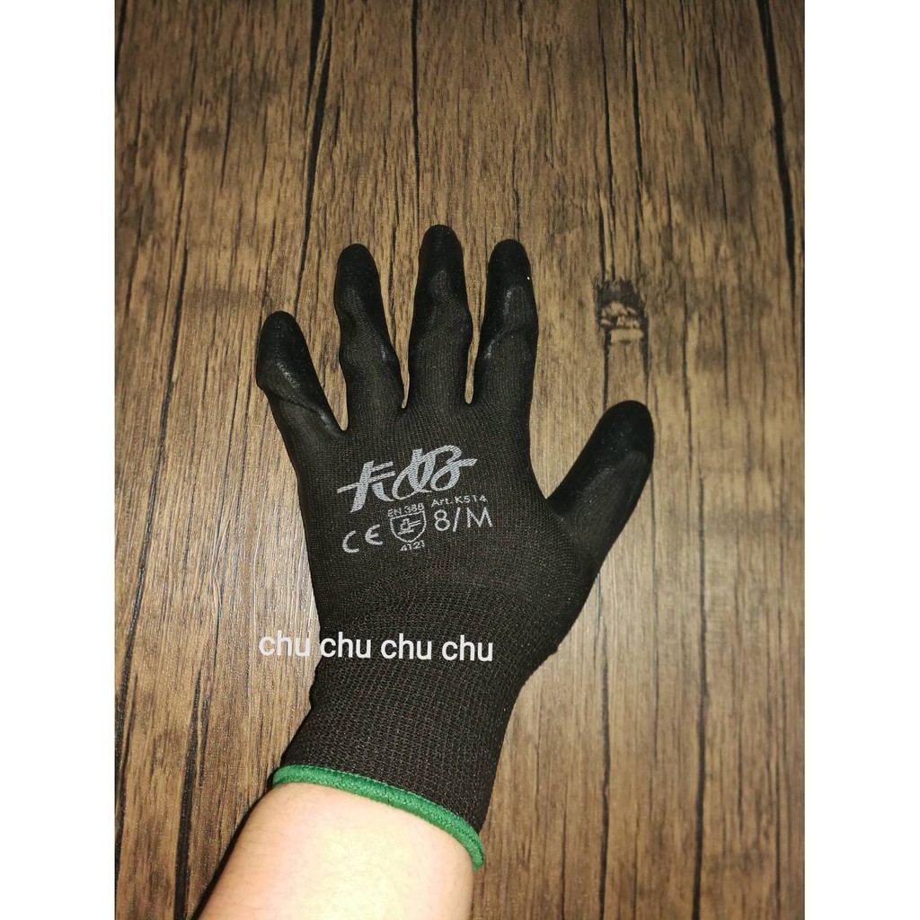 卡好手套系列【 K514型】 耐油止滑手套 耐用止滑手套 沾膠手套 K514 新NBR 單包裝 裸裝3雙 卡好手套 | 蝦皮購物
