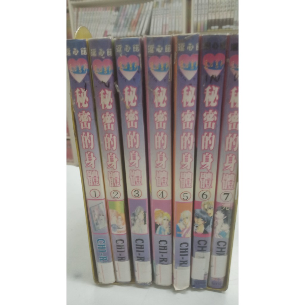 漫畫 BL 祕密的身體1-7完/ CHI RAN / 典亞 出版 | 蝦皮購物