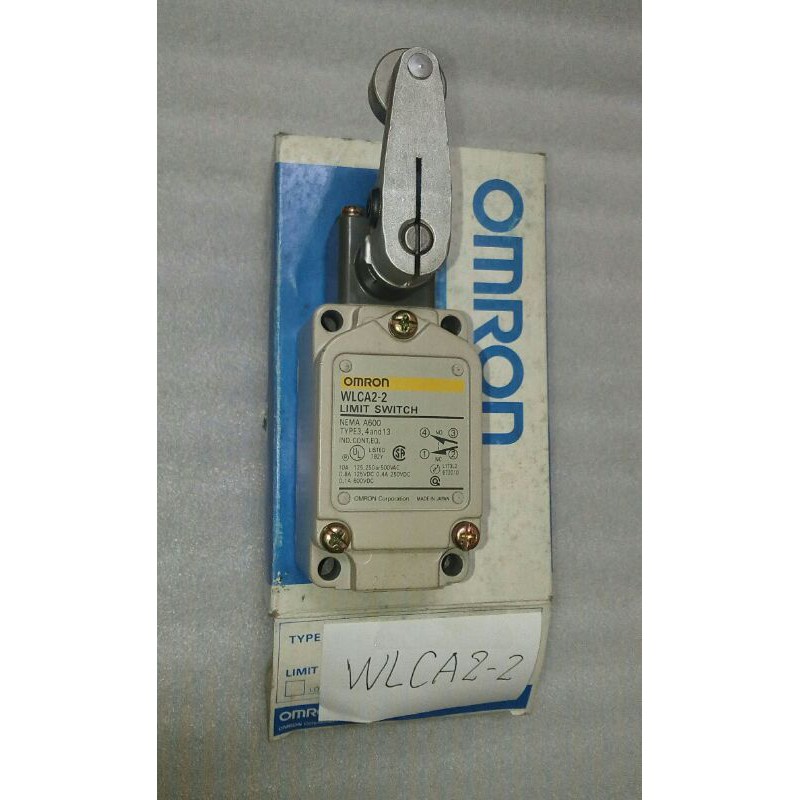 🌞全新現貨保固 日製OMRON歐姆龍WLCA2-2限動開關90°動作 滾輪手柄WLCA2標準型LIMIT SWITCH | 蝦皮購物