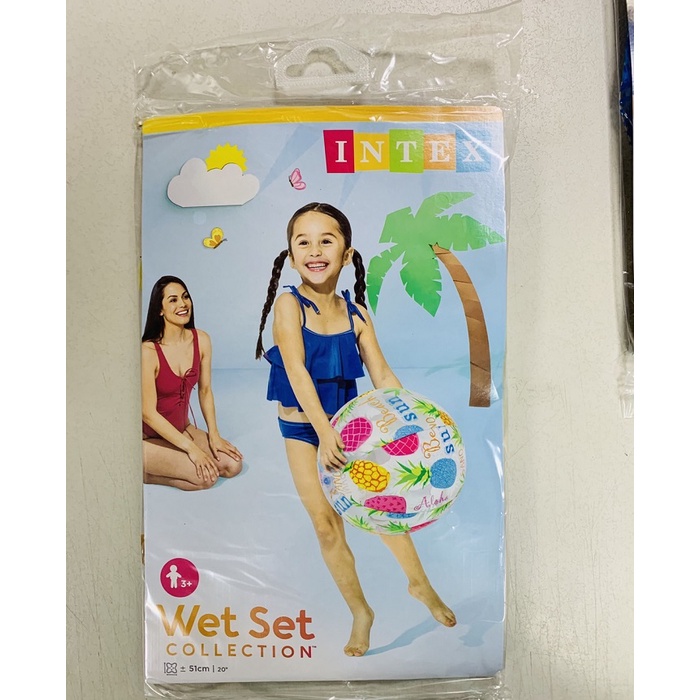 【Fittest】台灣現貨 海灘球 沙灘球 遊戲球 充氣球 手拍球 排球 INTEX 59040 59030 | 蝦皮購物