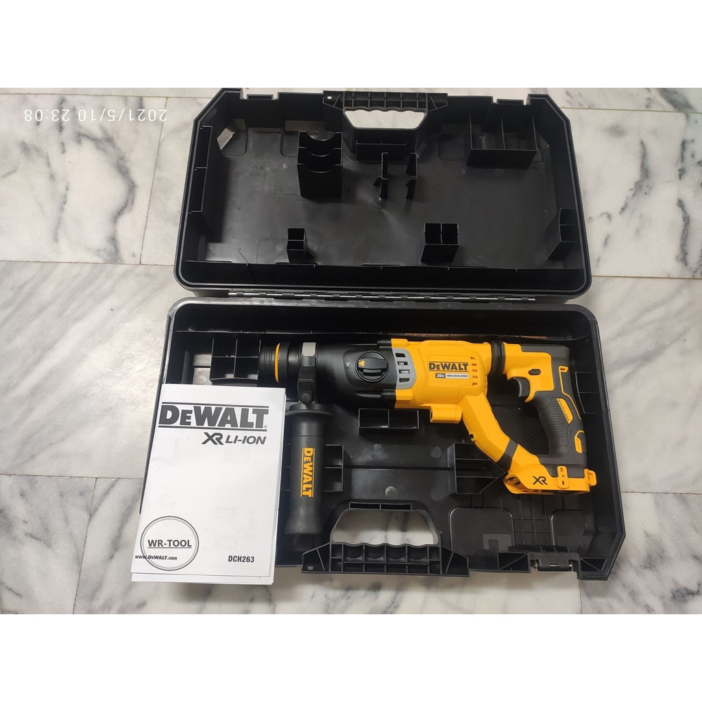 DEWALT 得偉 DCH263 四溝三用 電鑽 電鎚鑽 20V 18V 無刷 | 蝦皮購物