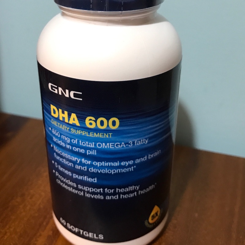 GNC DHA魚油600膠囊食品 60粒 | 蝦皮購物