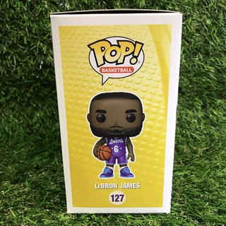 免運 FUNKO POP 湖人 6號 勒布朗 詹姆士 LeBron James LBJ 湖人 6 紫球衣 公仔 | 蝦皮購物