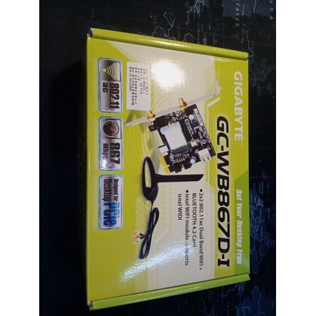 PCIE無線網卡-技嘉-GIGABYTE GC-WB867D-I (二手) | 蝦皮購物