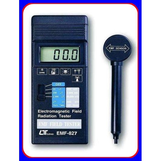 Lutron 路昌 EMF-827 電磁波測試器-高斯計 | 蝦皮購物