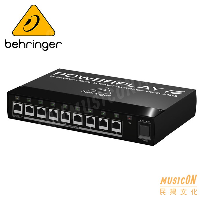 【民揚樂器】訊號分配器 BEHRINGER P16D Ultranet 數位監聽分配器 數位監聽個人串接模組 訊號處理器 | 蝦皮購物