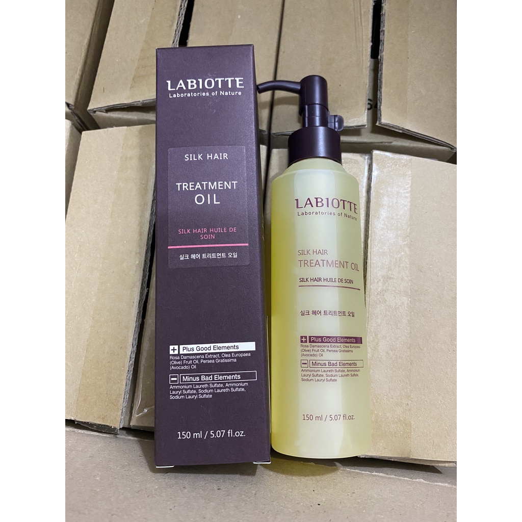 韓國 LABIOTTE 蘭歐提 絲綢護髮油 蠶絲蛋白護髮精油 護髮油 髮油 | 蝦皮購物