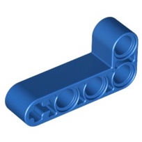 樂高 LEGO 藍色 2x4 L型 厚臂 孔樑 32140 4124278 科技 Blue Liftarm Thick | 蝦皮購物