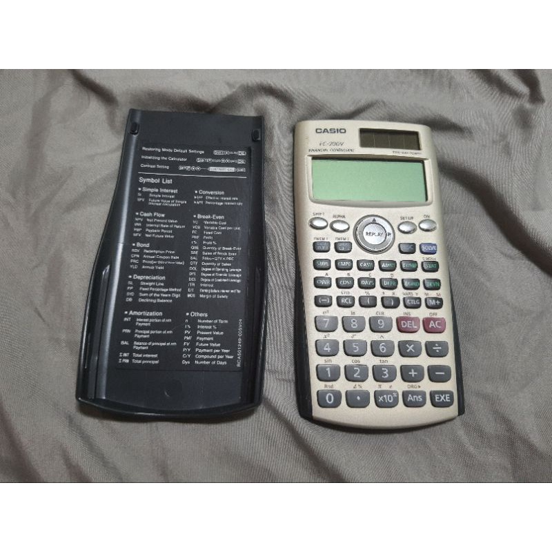 CASIO 財務型計算機 FC-200V 二手 | 蝦皮購物