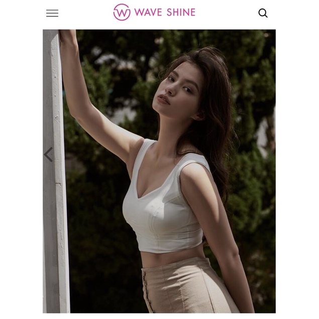 WAVE SHINE 桃心美波集中 Bra top (XS) | 蝦皮購物