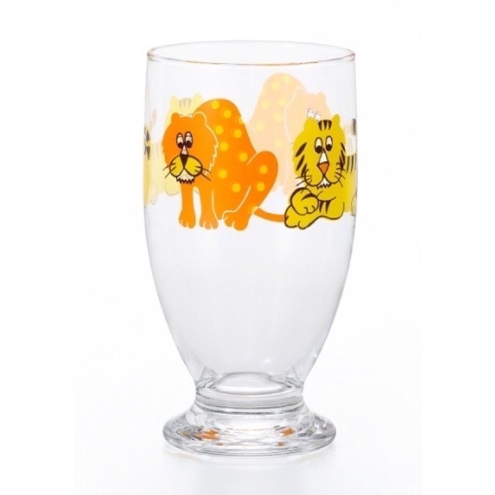 【納戶選物】現貨 ADERIA 昭和 復古 虎豹杯 老虎杯 豹 廚房 水杯 玻璃杯 日本製 | 蝦皮購物