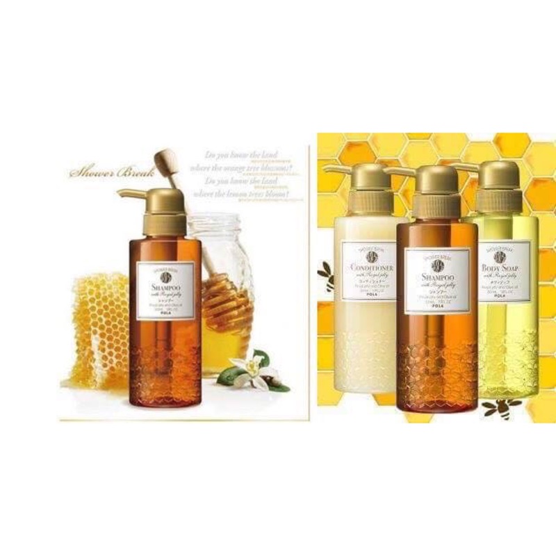 日本POLA Shower Break 蜂王漿 洗髮精 | 蝦皮購物