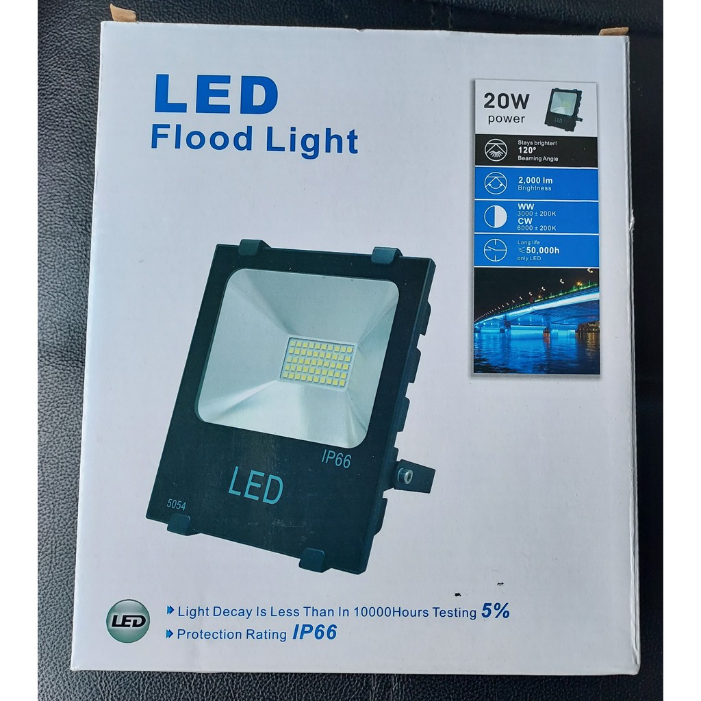 20W LED投光燈/泛光燈/IP66防水/適合戶外照明--明冠 | 蝦皮購物
