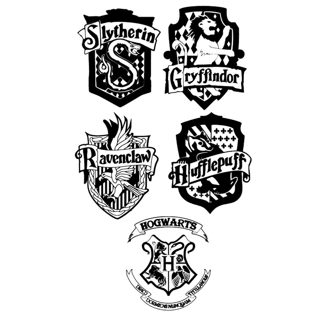 【PORTKEY】英國 哈利波特 霍格華茲 客製化壁貼 Harry Potter Crest Vinyl Sticker | 蝦皮購物